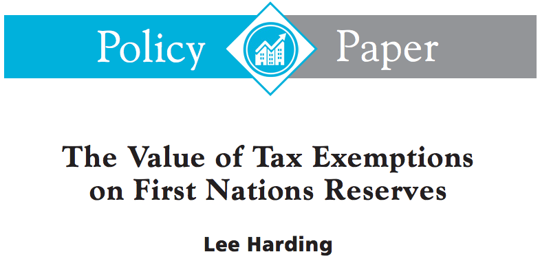 First Nations Tax Exemptions Worth Over $1 billion per year